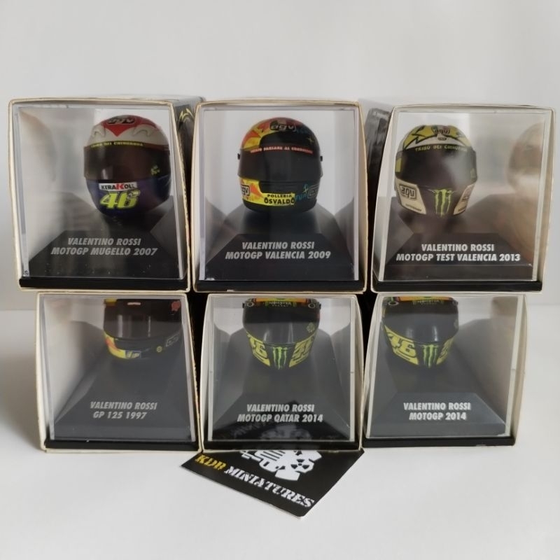 1/8 Minichamps Valentino Rossi MotoGP Replica Helmet Static Display ...