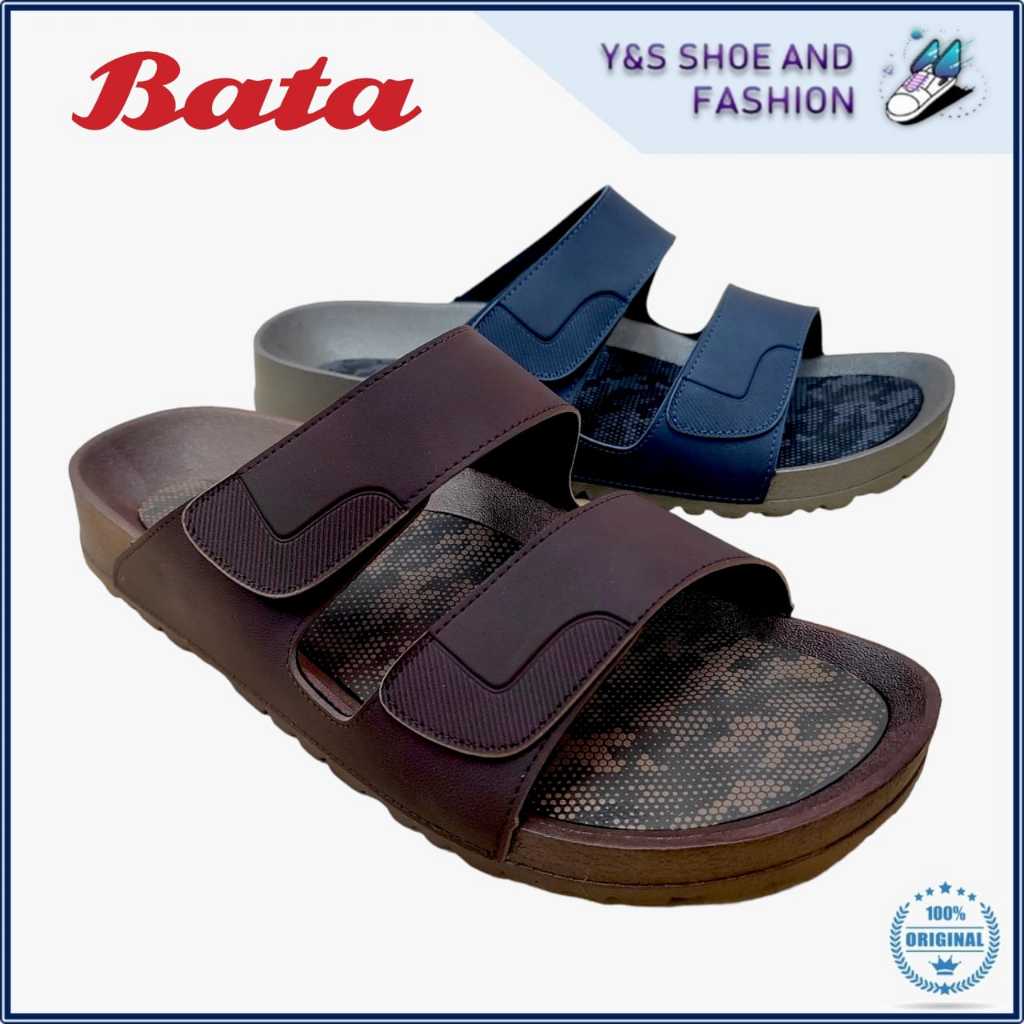 BATA Men Comfort Double Adjustable Strap Sandal 861-4013/9013 Sandal ...