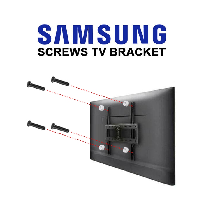 [SAMSUNG] Tv SCREW+ SPACER for TV Bracket Holes VESA Wall Mount SCREW ...