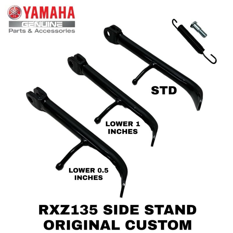 RXZ SIDE STAND STD & CUSTOM LOWER SIAP SCREW SPRING OE YAMAHA | Shopee ...