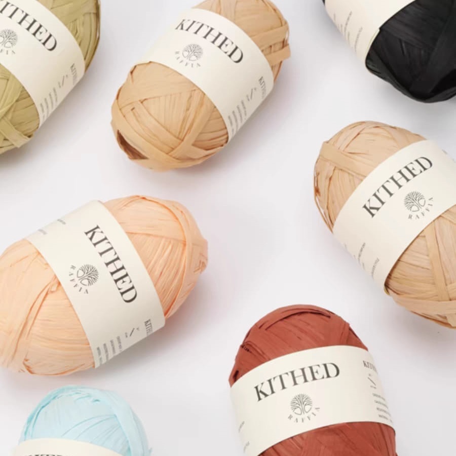 Kithed Cotton Straw Thread Raffia Thread KITHED天然拉菲草木和线 棉草线 | Shopee ...
