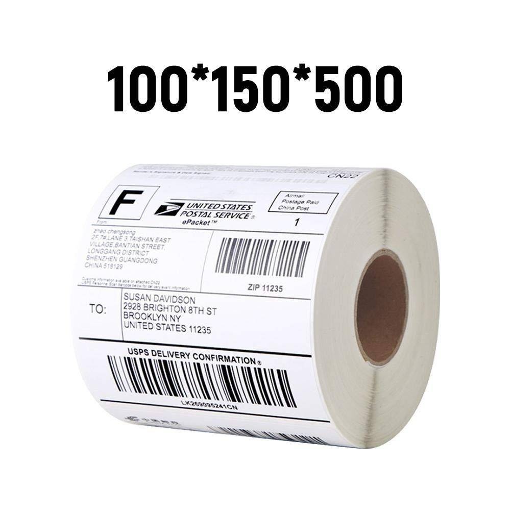 500 PCS A6 Thermal Paper Airwaybill Shopee Sticker Label Roll AWB ...