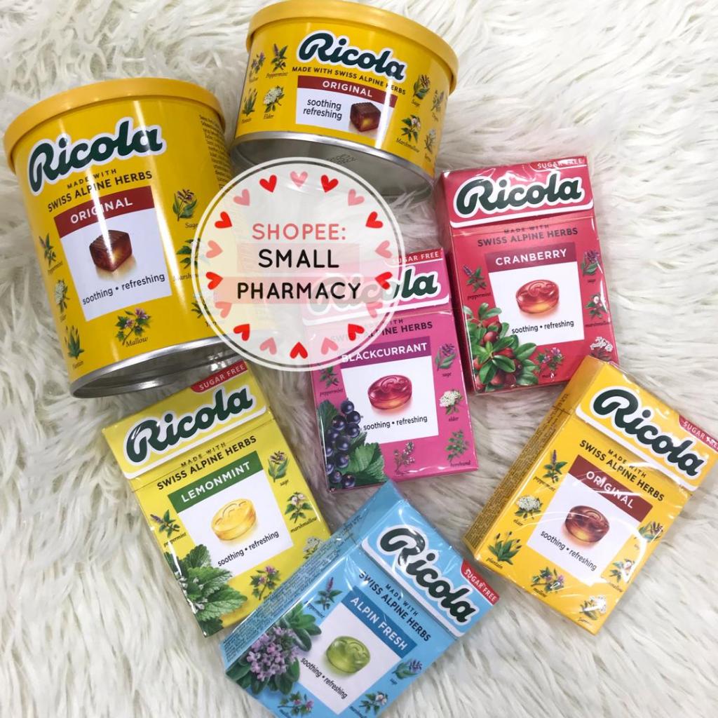 Ricola Swiss Herb Sugar Free Candy | Shopee Philippines