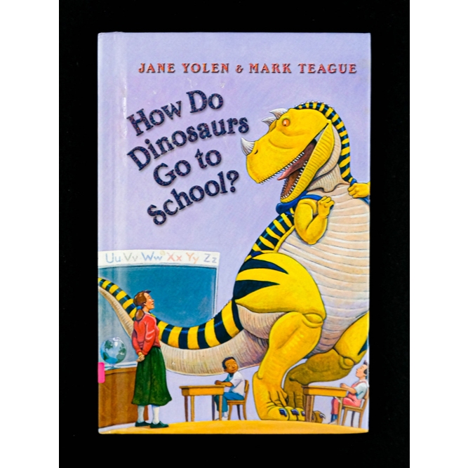 How Do Dinosaurs Go to School? USED | Shopee Philippines