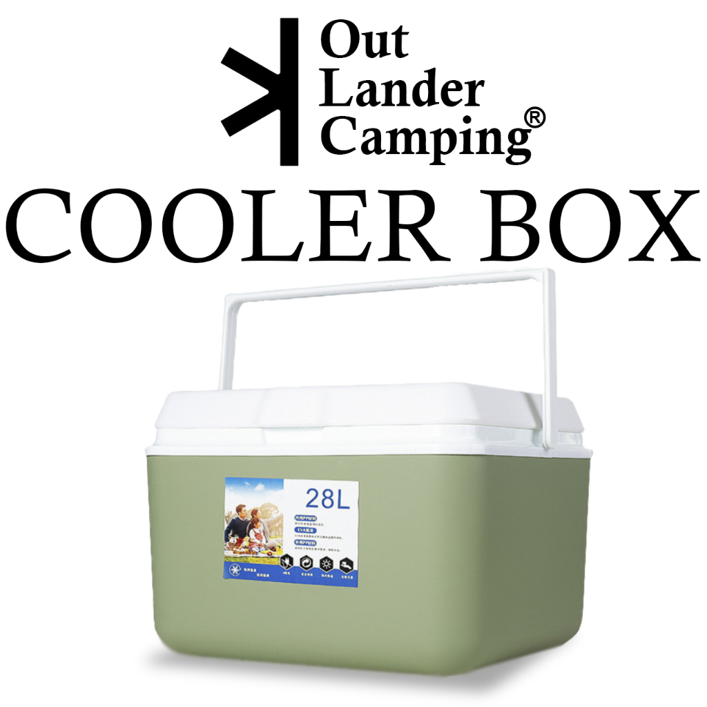 OUTLANDER Cooler Box Camping Ice Box Outdoor Keep Cold Coolerbox Kotak ...
