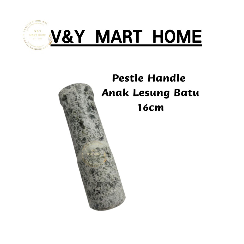 Pestle Handle Stone Mortar 16cm/ Stone Mortar Punch Child | Shopee ...