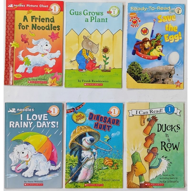 Young Children English Storybooks Preschool Pictures First Reader Level ...