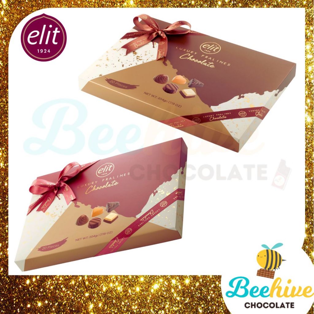 Elit Luxury Chocolate Collection Assorted Praline 204g | Shopee Philippines