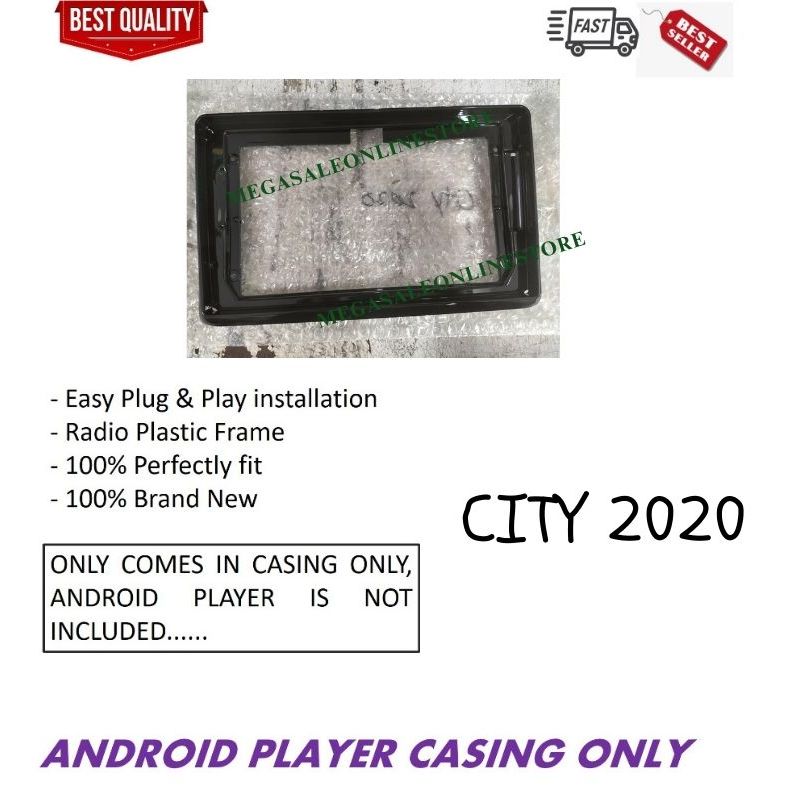 HONDA CITY 2020 - 2022 9 INCH ANDROID PLAYER CASING | Shopee Philippines