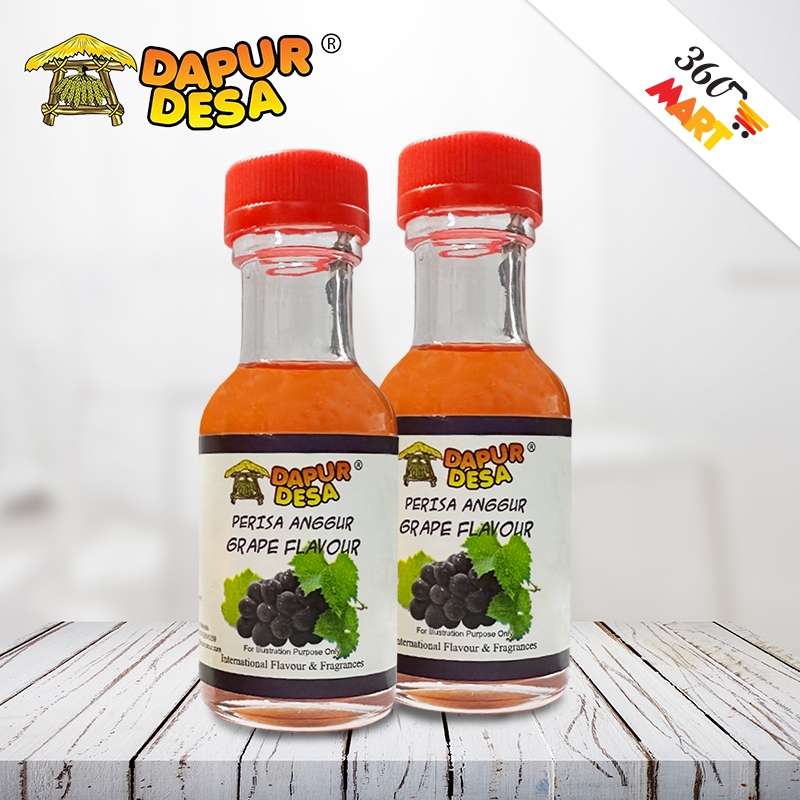 Dapur Desa Grape Flavouring (Perisa Anggur) 25ml 葡萄味食用香精 Food Flavour ...