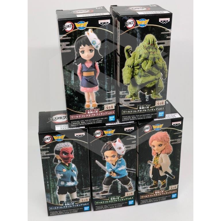 BANPRESTO WCF DEMON SLAYER: KIMETSU NO YAIBA VOL.1 [TANJIRO+SABITO ...
