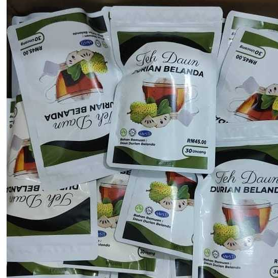 Dutch Durian Tea The Dutch Durian High Blood Cure 30 Sachets | Shopee ...