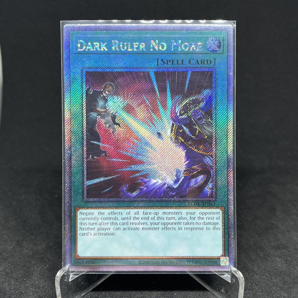 YUGIOH - Dark Ruler No More - EXSER / SER / UR / SR ( RC04-JP061 / RC04-AE061 / RC04-JP061 ...