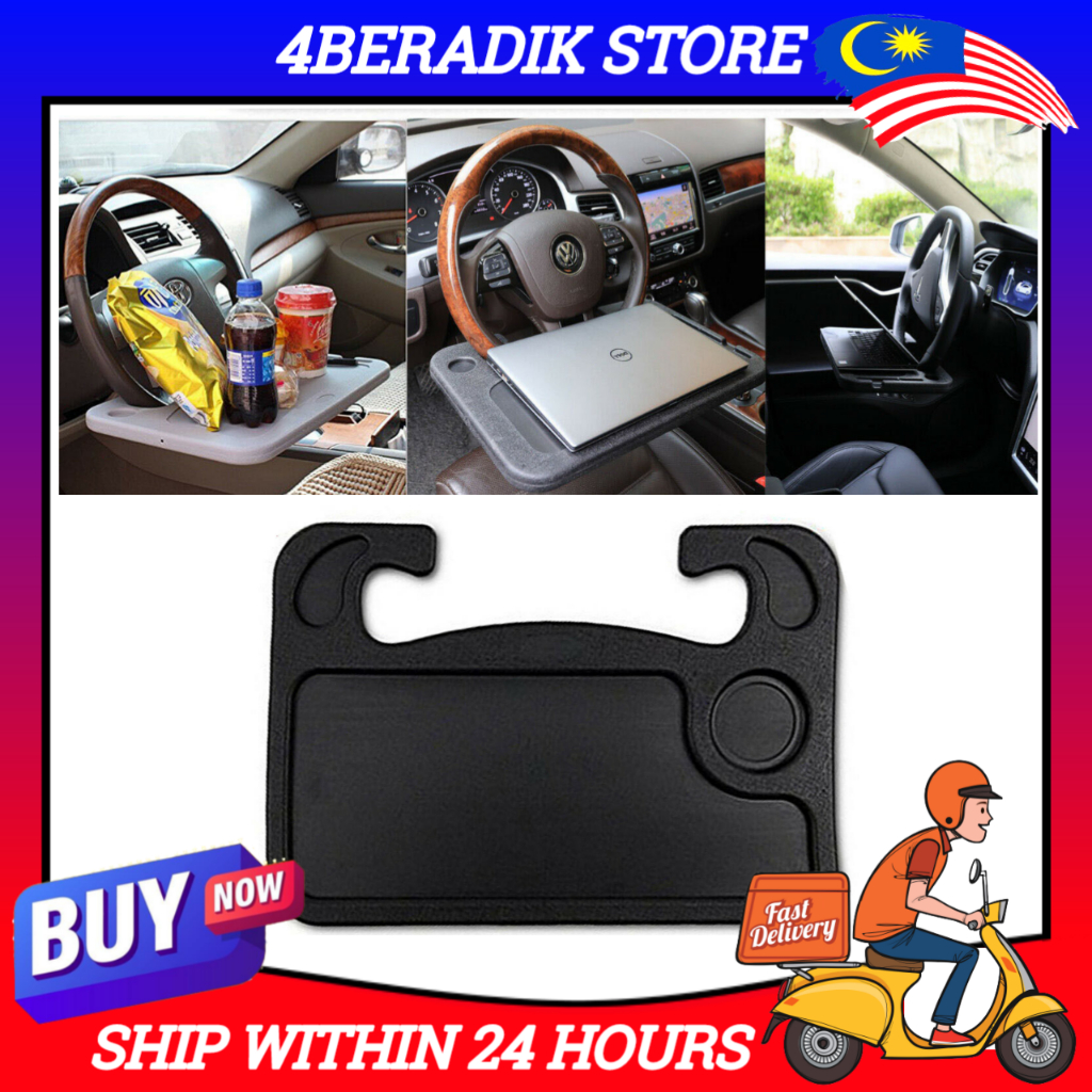 Car Steering Wheel Desk for Food Eating Laptop Vehicle Auto Steering ...