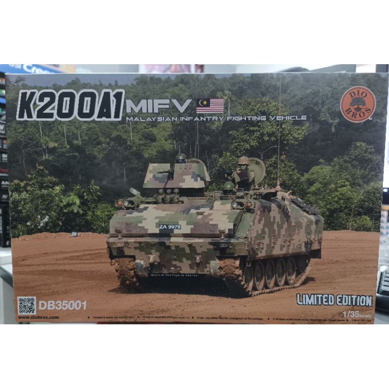 DIOBROS BD35001 K200A1 MIFV INFRANTRY FIGHTING VEHICLE 1/35 | Shopee ...