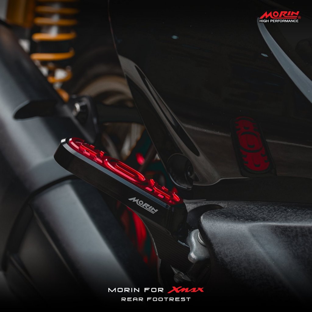 MORIN CNC REAR FOOTREST XMAX 250 V2 / NMAX 155 2020 | Shopee Philippines