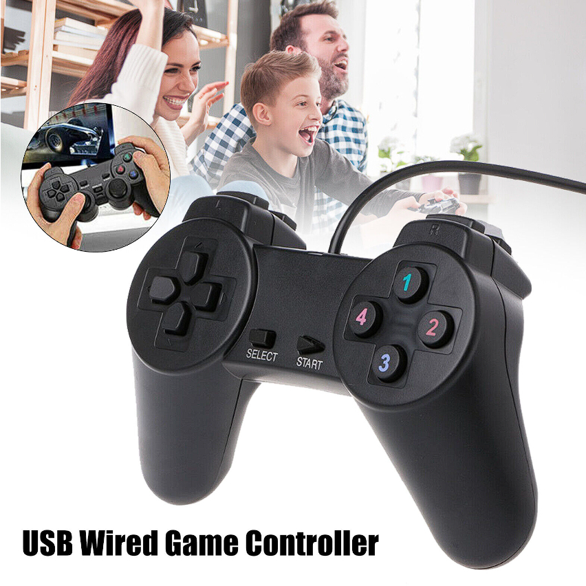 Pc Controller Joypad Joystick For Pc Computer Laptop Desktop Usb Wired Gamepads Plug And Play