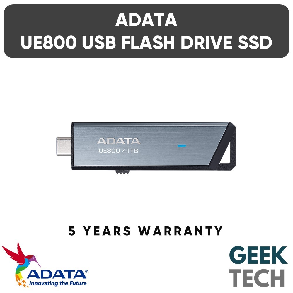 ADATA Elite UE800 Type-C USB 3.2 Gen 2 USB Flash Drive Portable SSD ...