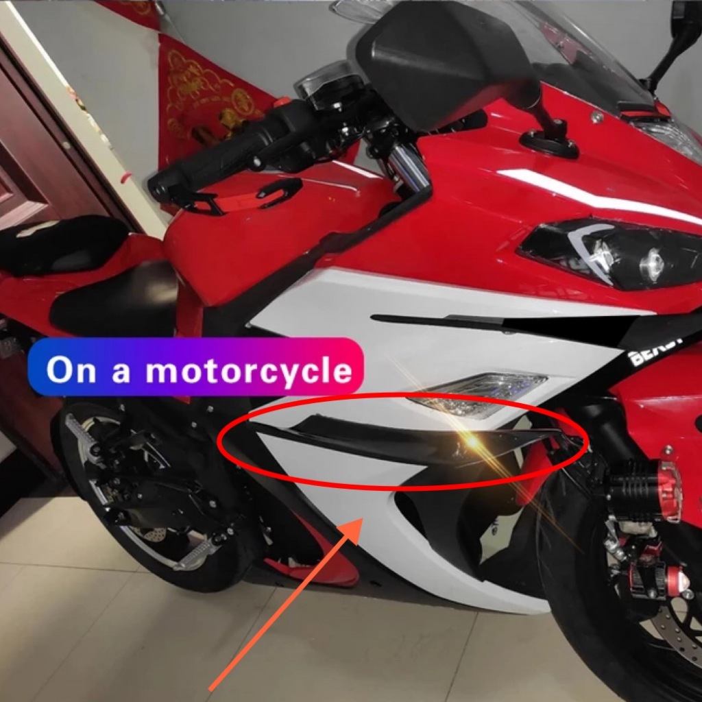 4pcs Car Body Spoiler Front Bumper Lip Splitter Fins Trim MYVI AXIA ...