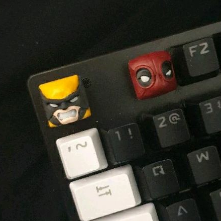Artisan Keycaps Keyboard Deadpool and Wolverine Disney Marvel ...