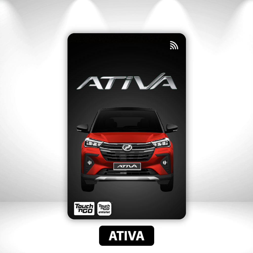 Perodua Ativa - Sticker Touch n Go TNG Sticker NFC Card Skincard ...