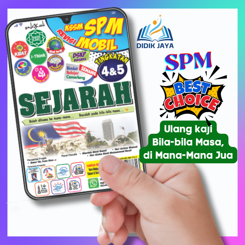 Quick Revision HISTORY SPM Forms 4 and 5 KSSM Middle School Smart Solid ...