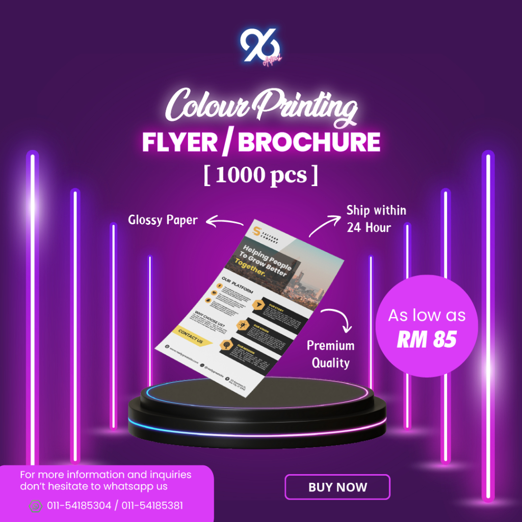 Flyer / Brochure Printing [1000 pcs] | Shopee Philippines
