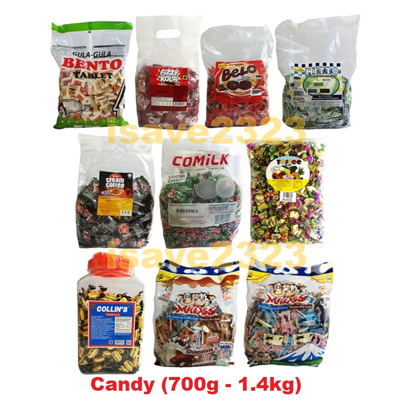 [HALAL] Candy (700g - 1.4kg) - 10 Flavours | Shopee Philippines