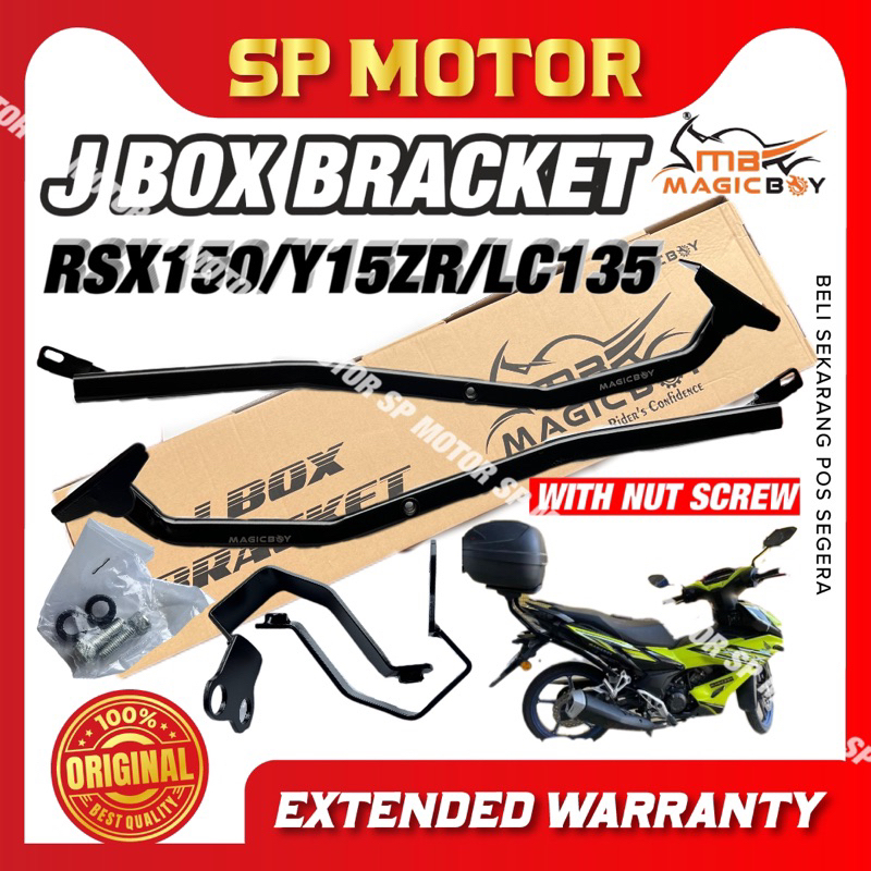 RSX150 RSX 150 / Y15ZR / LC135 V2-V7 J BOX MONORACK BRACKET BELAKANG ...