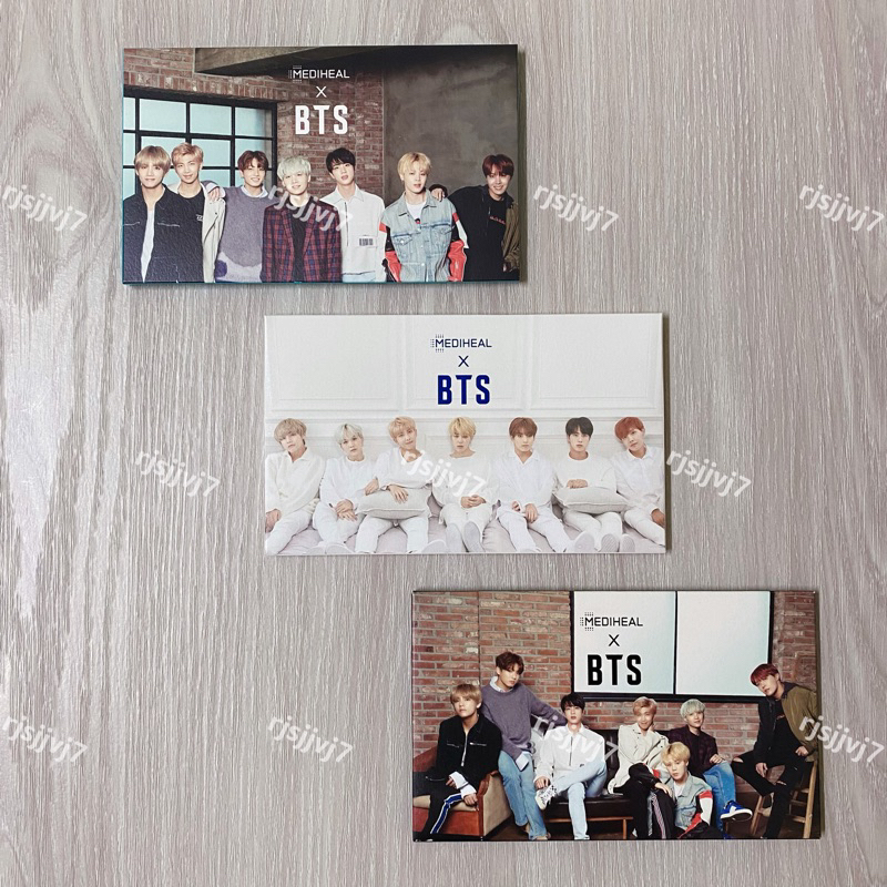 MEDIHEAL X BTS OFFICIAL POSTCARDS (14PCS/SET) | Shopee Philippines