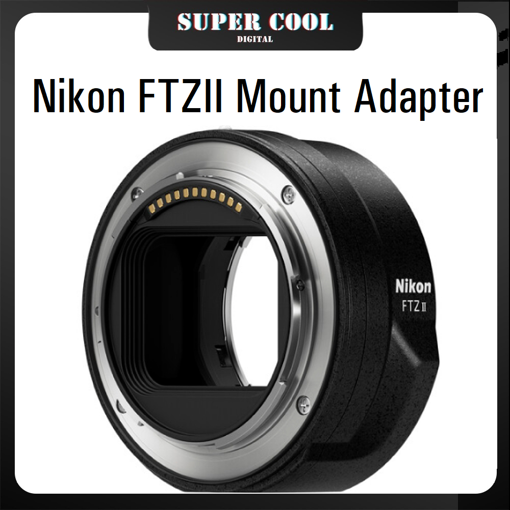 Nikon FTZ II Mount Adapter Nikon F lens to Nikon Z-mount Z mount Camera ...