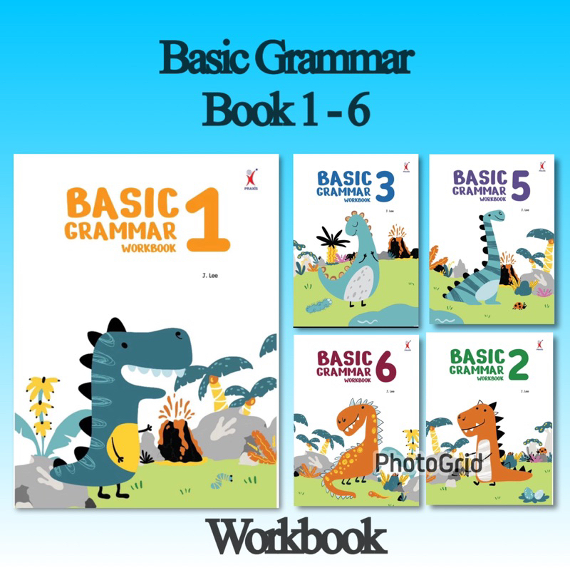 PELANGI • BASIC GRAMMAR WORKBOOK SERIES ( BOOK 1 - 6 ) | Shopee Philippines