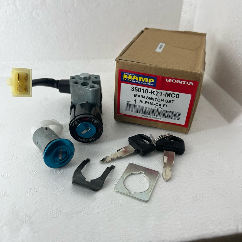 Honda WAVE ALPHA-CX FI CX110 FI MAIN SWITCH SET Key SET CX110 FI ...