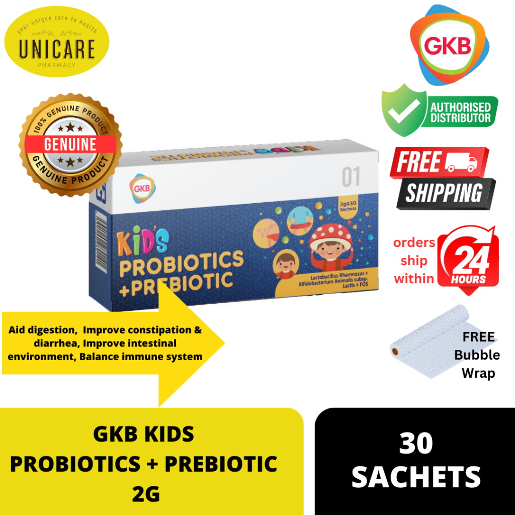 GKB KIDS PROBIOTICS + PREBIOTIC (2G X 30'S) | Shopee Philippines