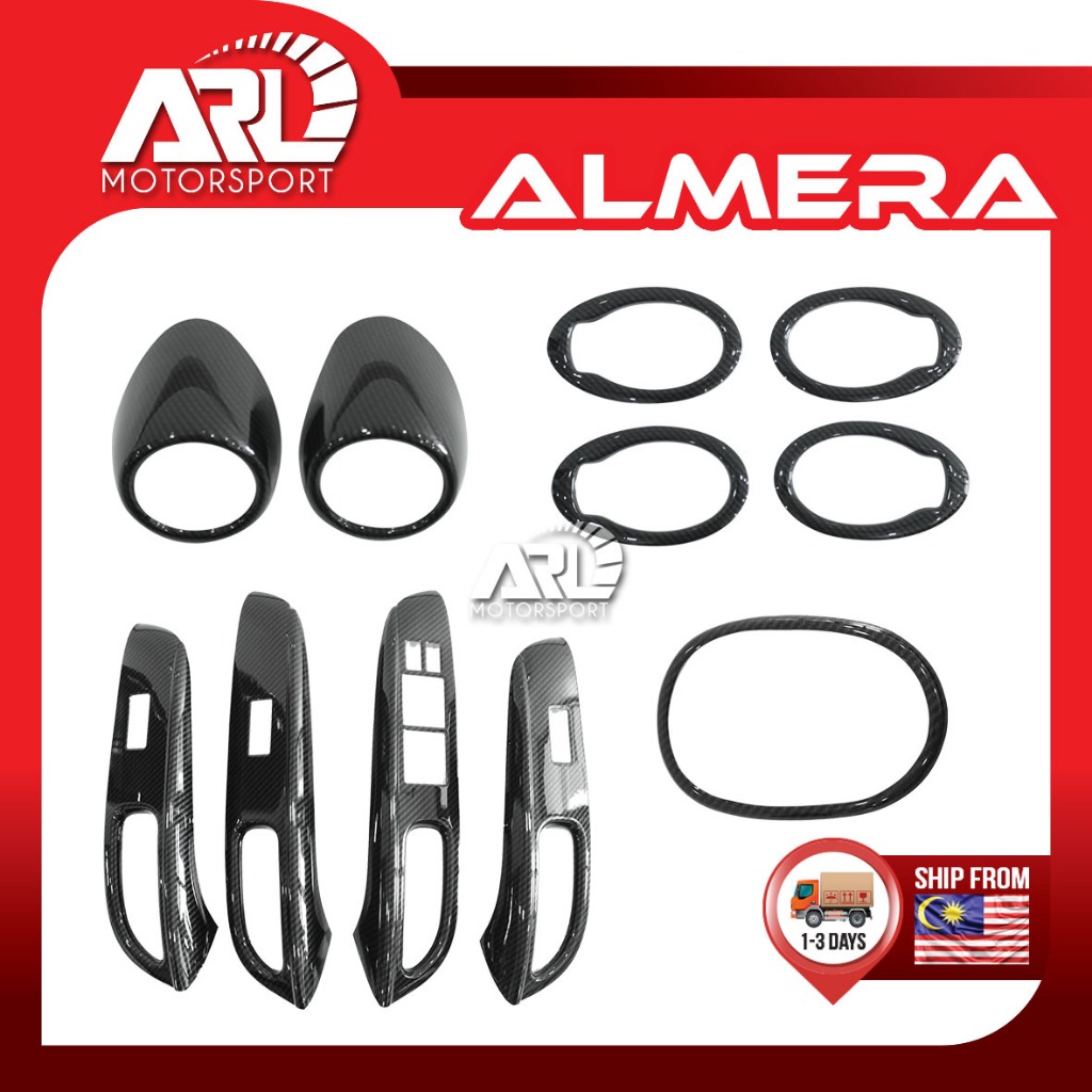 Nissan Almera Interior Decoration Carbon Fiber Design Trim For Almera ...
