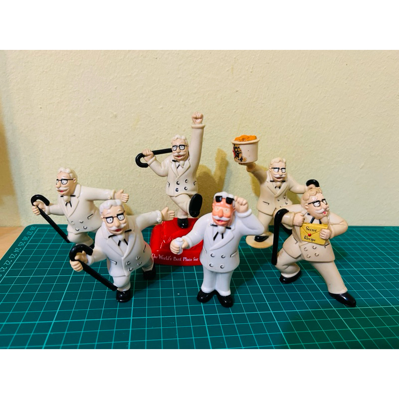KFC Vintage Colonel Sanders The Chicken Expert Cute Toy | Shopee ...