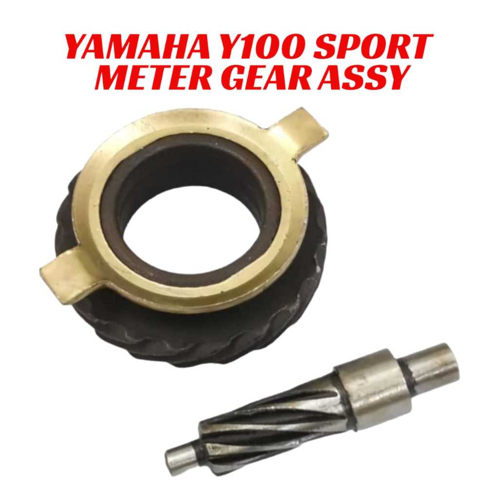 Yamaha Y100 SPORT Y100 Meter Gear Assy Speedometer Gear Assy | Shopee ...