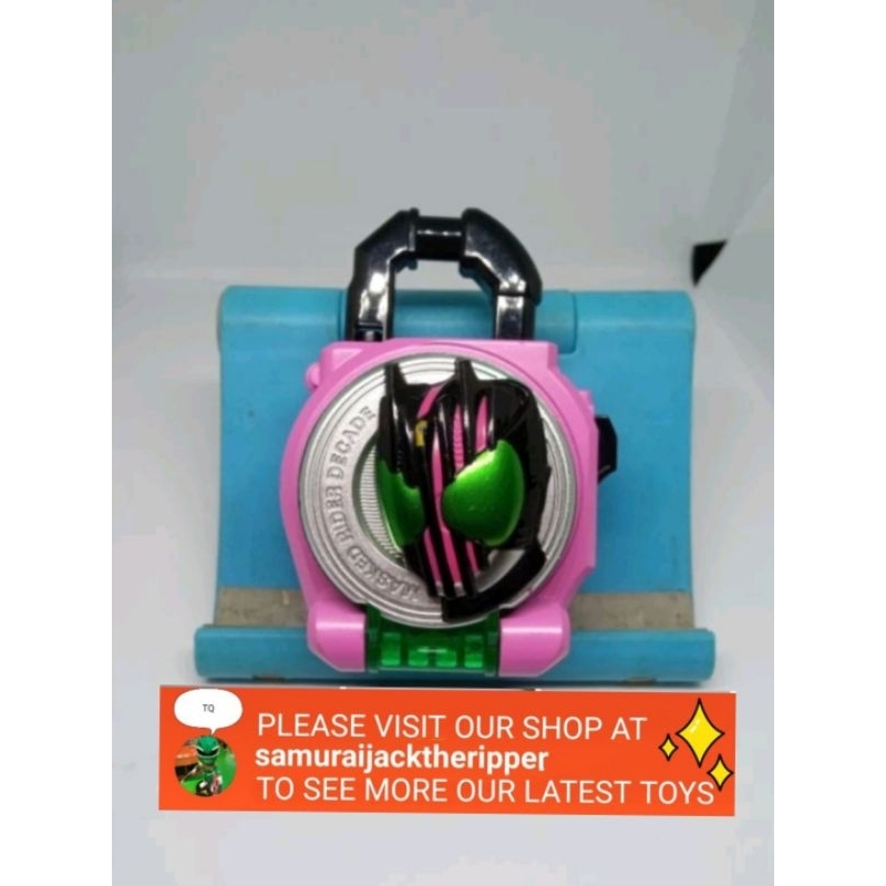 Kamen rider gaim sg decade lockseed | Shopee Philippines