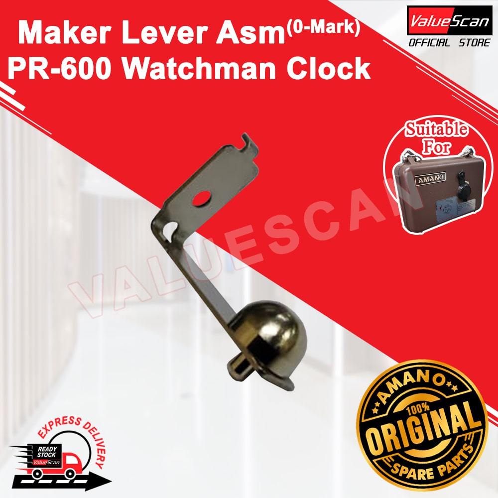 Maker Lever ASM (O Mark) for AMANO PR-600 Watchman Clock Spare Part ...
