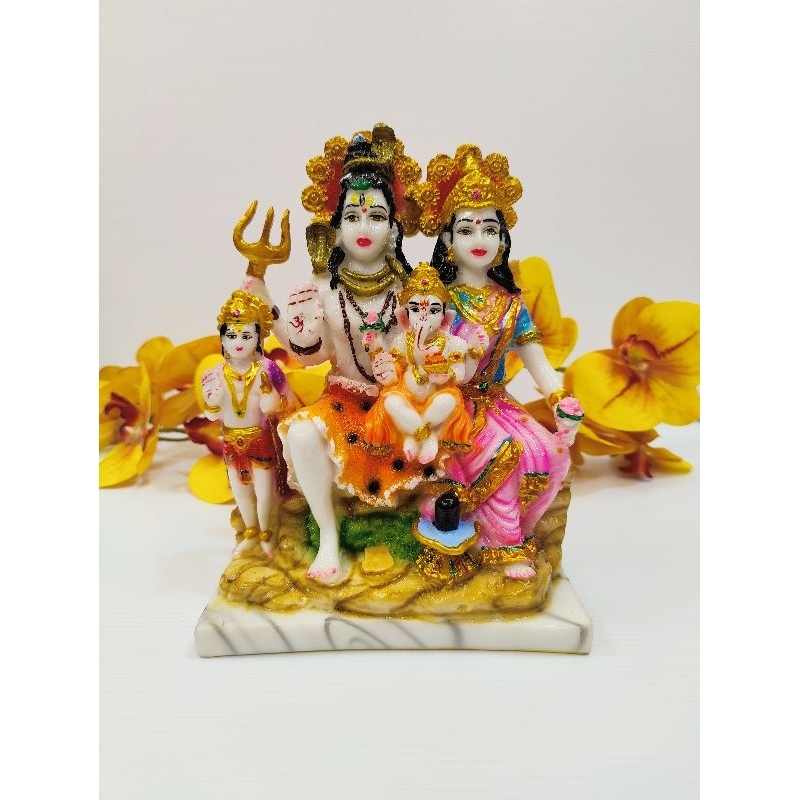 Shivan Parivathi vinayagar murugan / family/ Sivan family/ 6 Inches ...