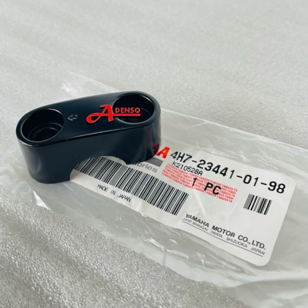 XJ6 FZ6R FZ8 HOLDER (1PC) HANDLE BAR UPPER , BRACKET HOLDER STAND BLACK ...