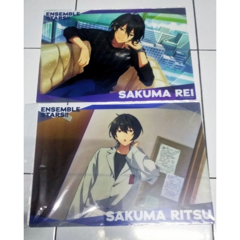(BRAND NEW) Ensemble Stars!! Official Rei & Ritsu Sakuma BIG Poster ...