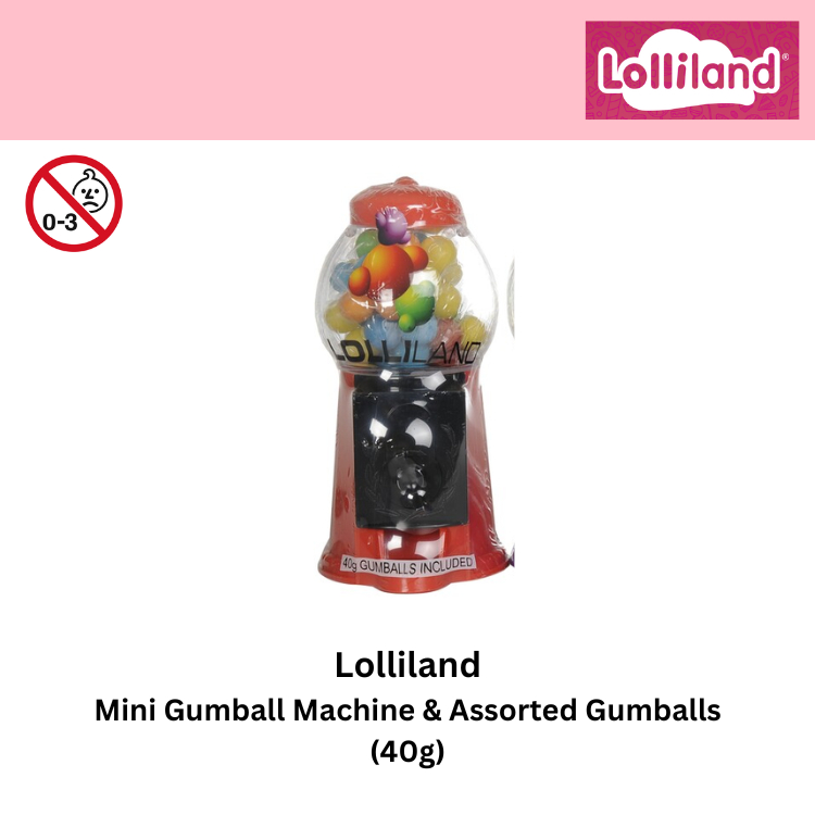Lolliland - Mini Gumball Machine & Assorted Gumballs (40g) | Shopee ... Lolliland - Mini Gumball Machine & Assorted Gumballs (40g) | Shopee ...