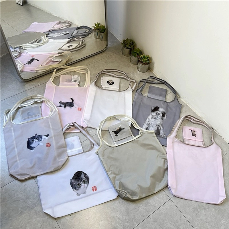 Final Unit / Defect / Daiso Motimaru 220yen Japanese Cat Recycle Bag ...