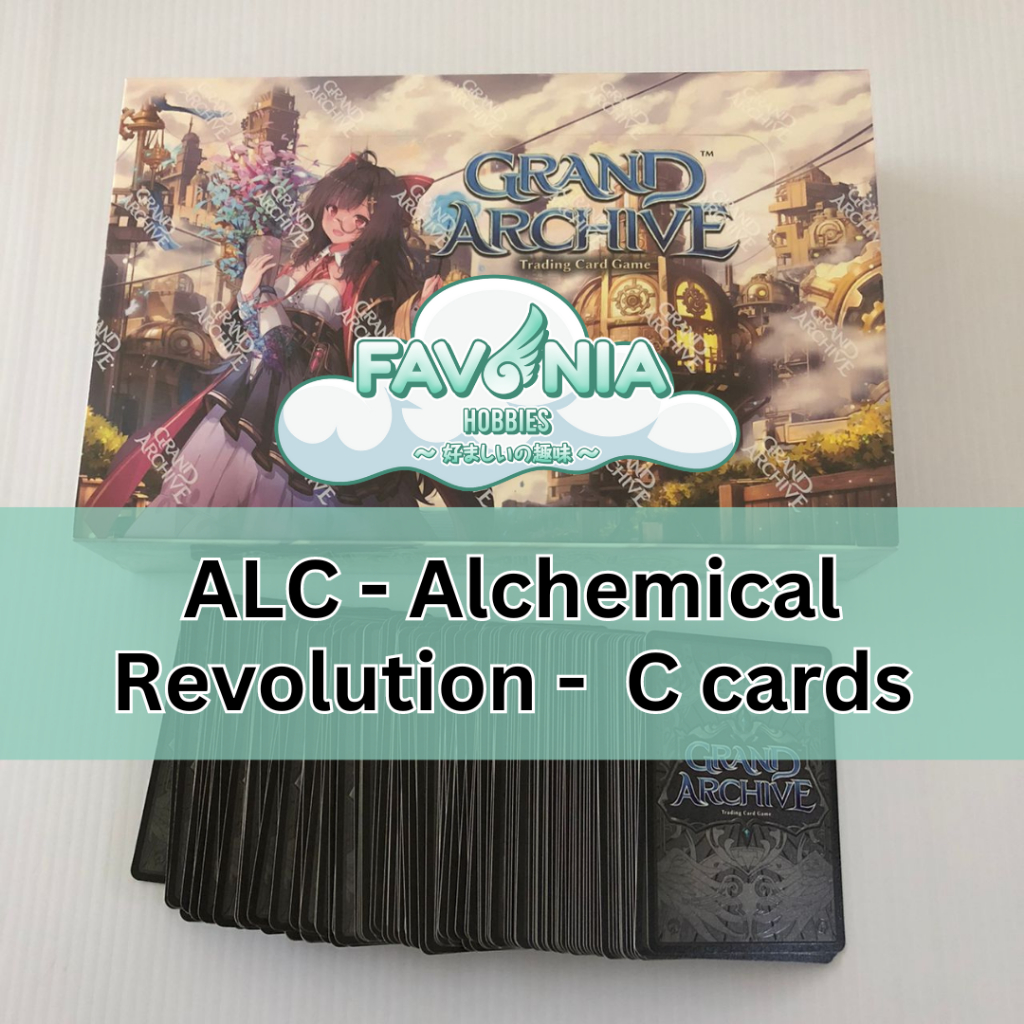 Grand Archive TCG GATCG Alchemical Revolution ALC C C Cards | Shopee ...