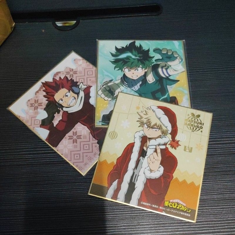 BNHA / Boku No Hero Academia Official Shikishi Illustration Board ...