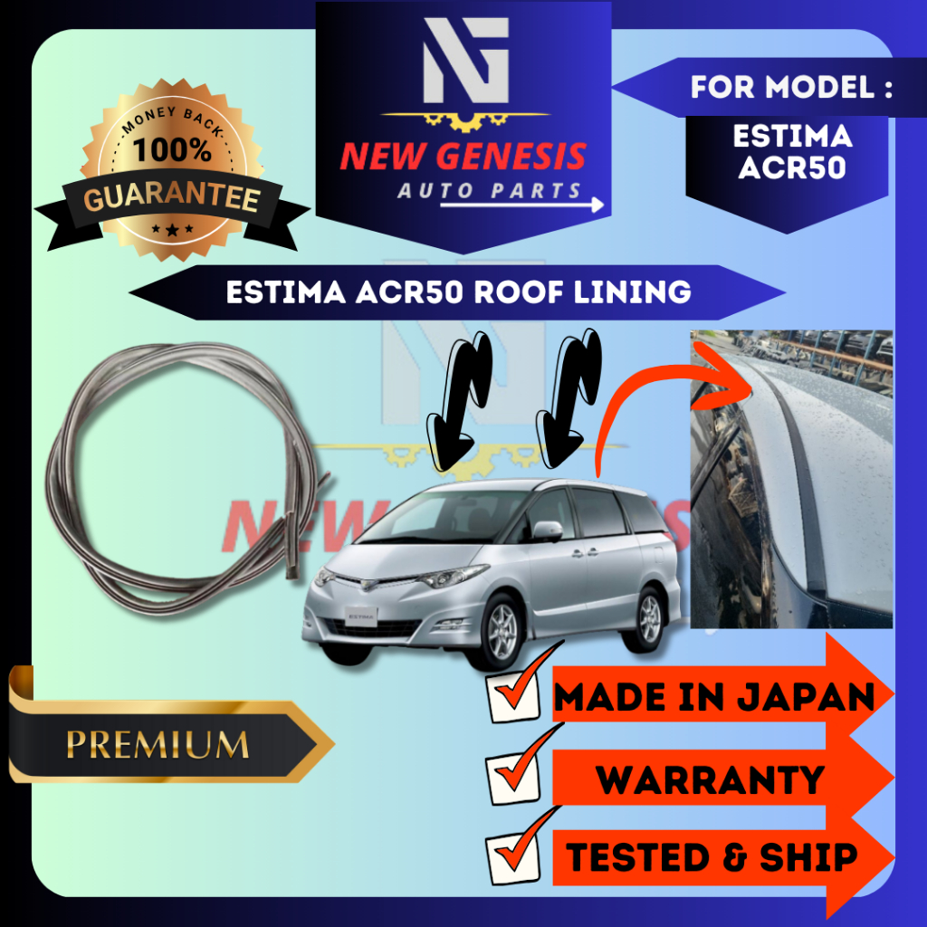 Toyota Estima ACR50 Roof Lining Japan Used | Shopee Philippines