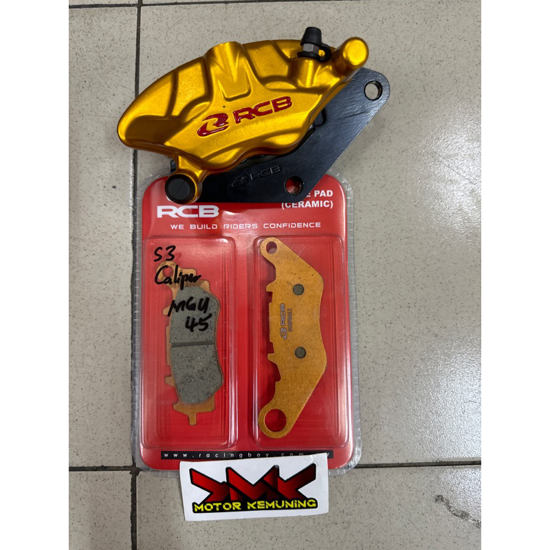 RCB BRAKE PAD RACINGBOY FOR CALIPER S2 & S3 SERIES RACING BOY BREK PAD ...