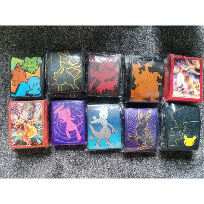 Pokemon TCG ETB Collection Sleeve 65 Pcs in seal packs (pikachu ...