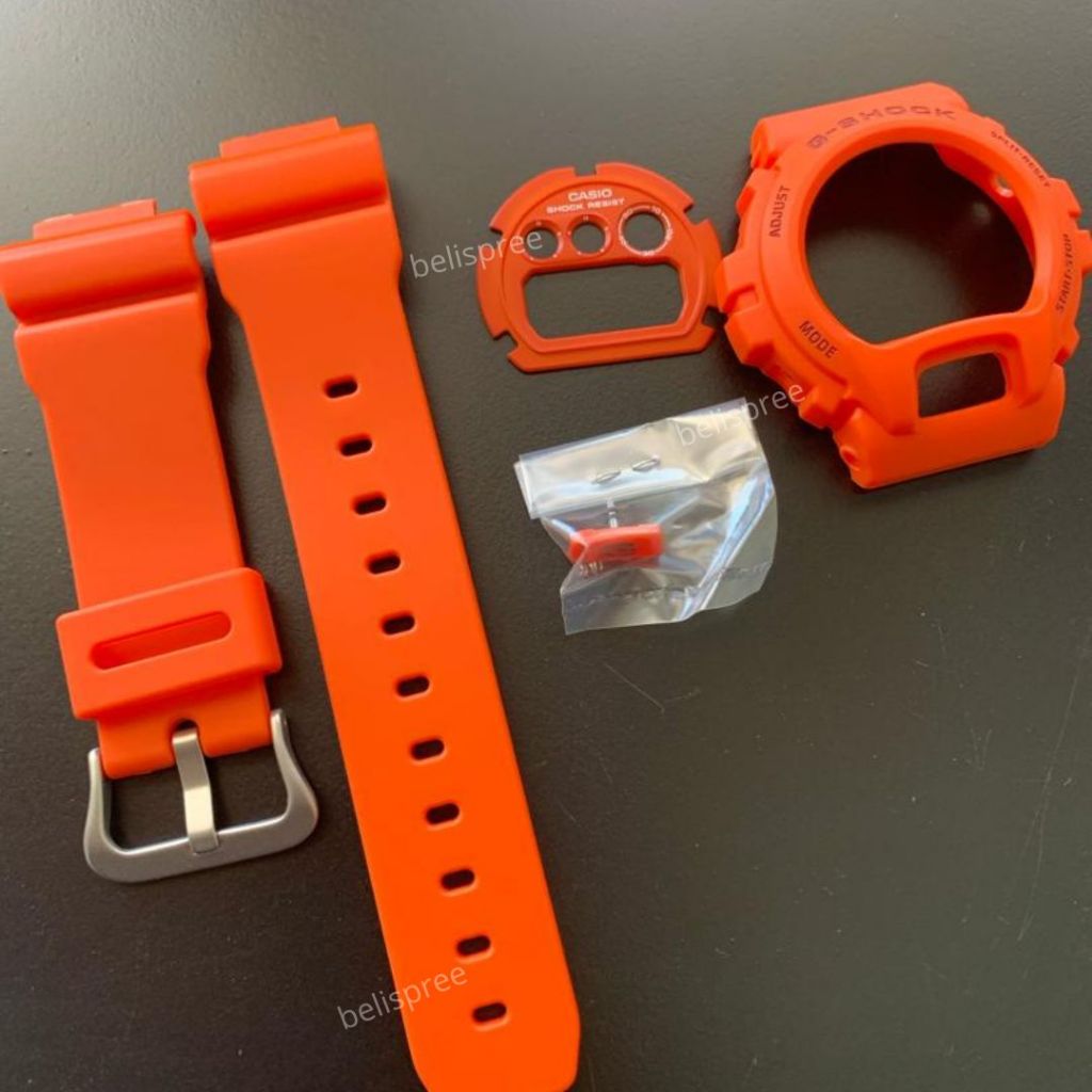 Casio G-shock DW-6900MM-4 Replacement Parts -Band + Bezel + Button G ...
